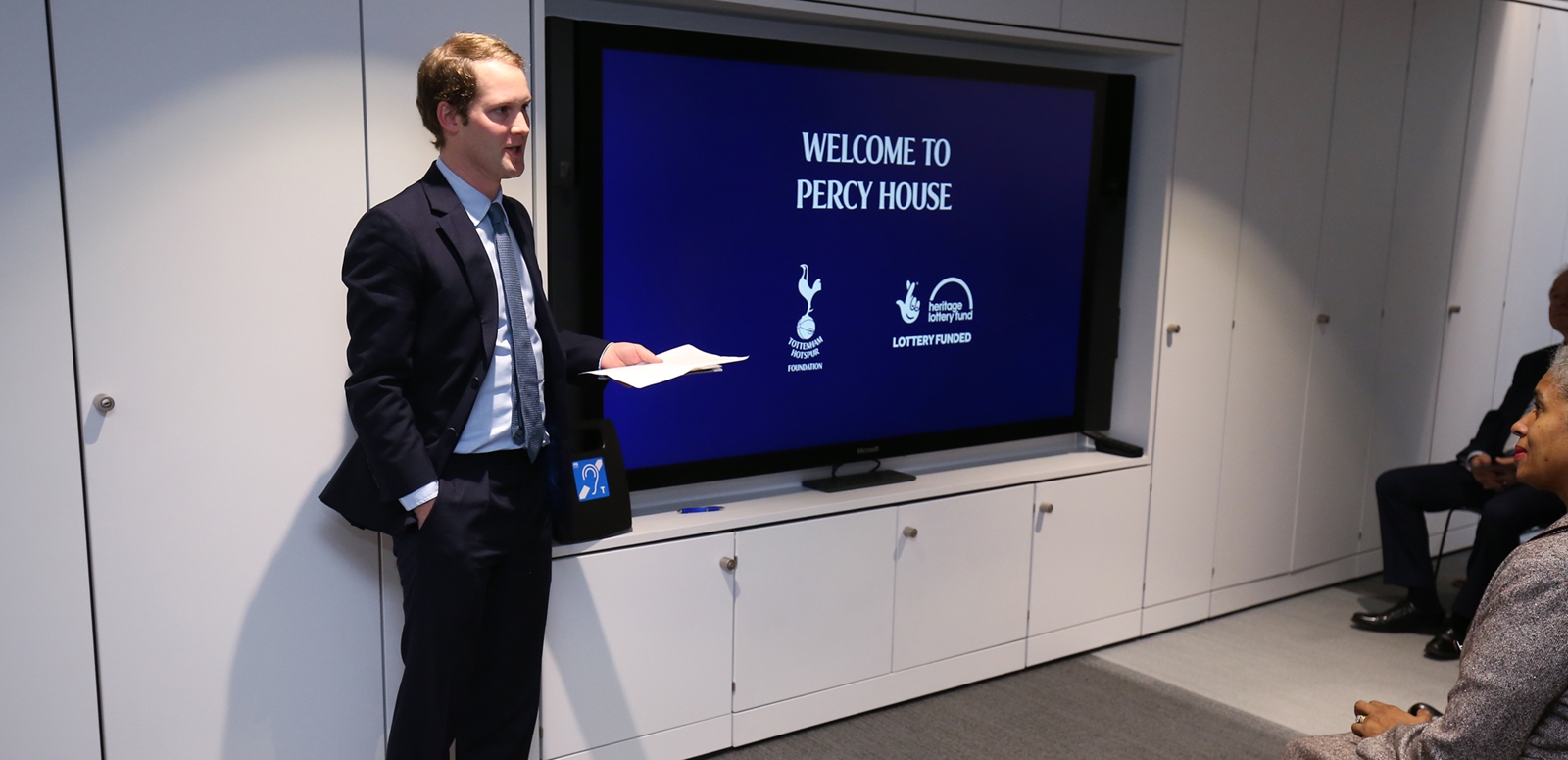 Club officially opens Percy House - new home of Tottenham Hotspur ...