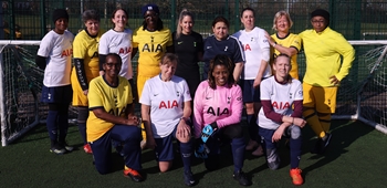 Jenna Schillaci kicks off women's walking football tournament