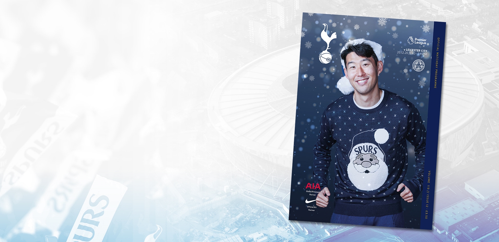 Christmas-themed matchday programme for Leicester – order yours now ...