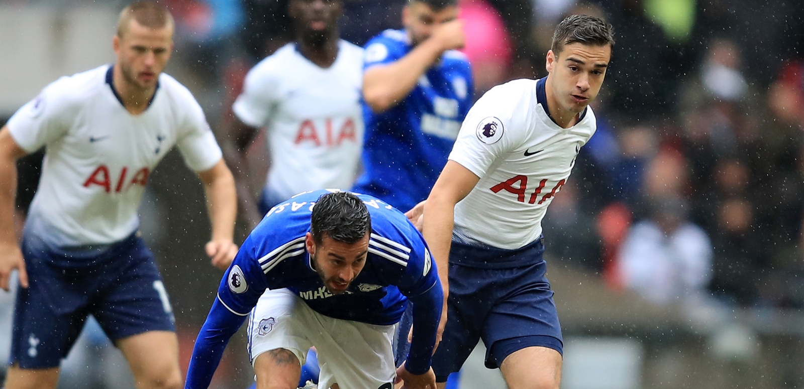 Dier downs Cardiff at Wembley