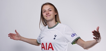 Ellie Brazil: “I’m honoured to be here” | Tottenham Hotspur