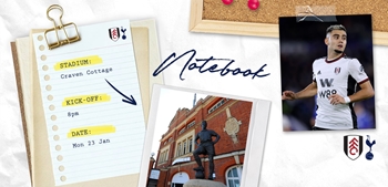 Notebook – Fulham vs Spurs | Tottenham Hotspur